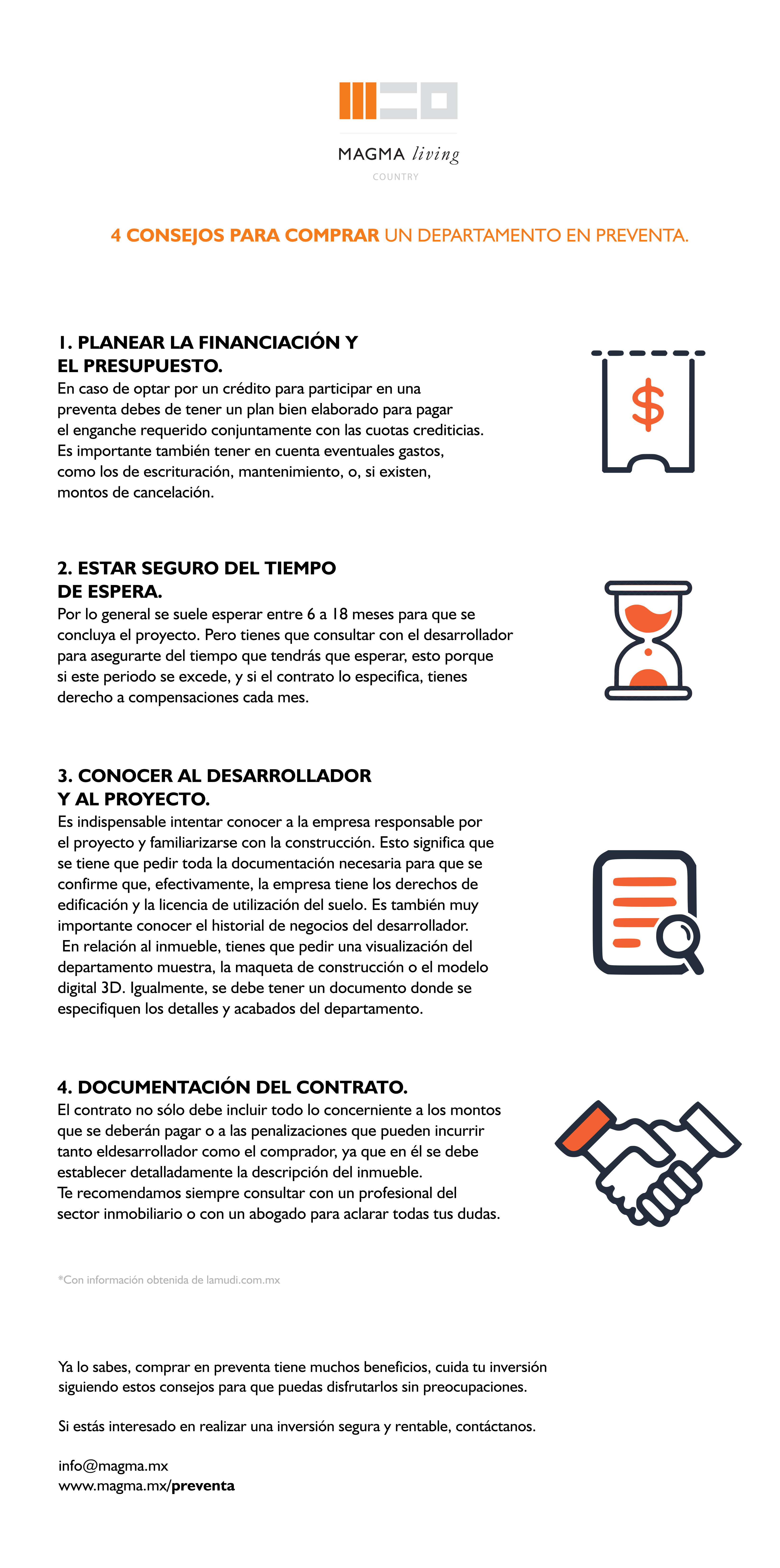 Infographic preventa - Magma